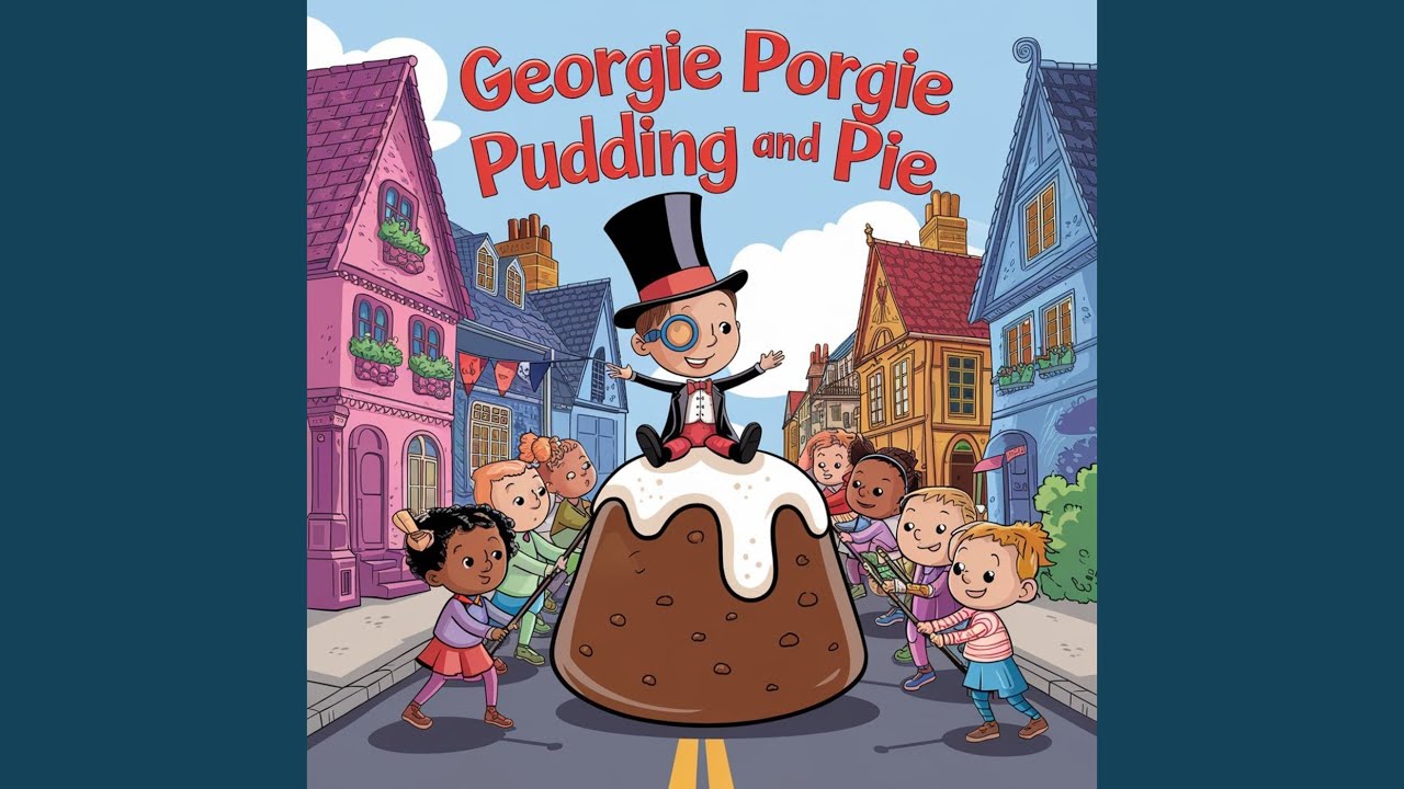 Georgie Porgie Pudding and Pie Nursery Rhyme - YouTube