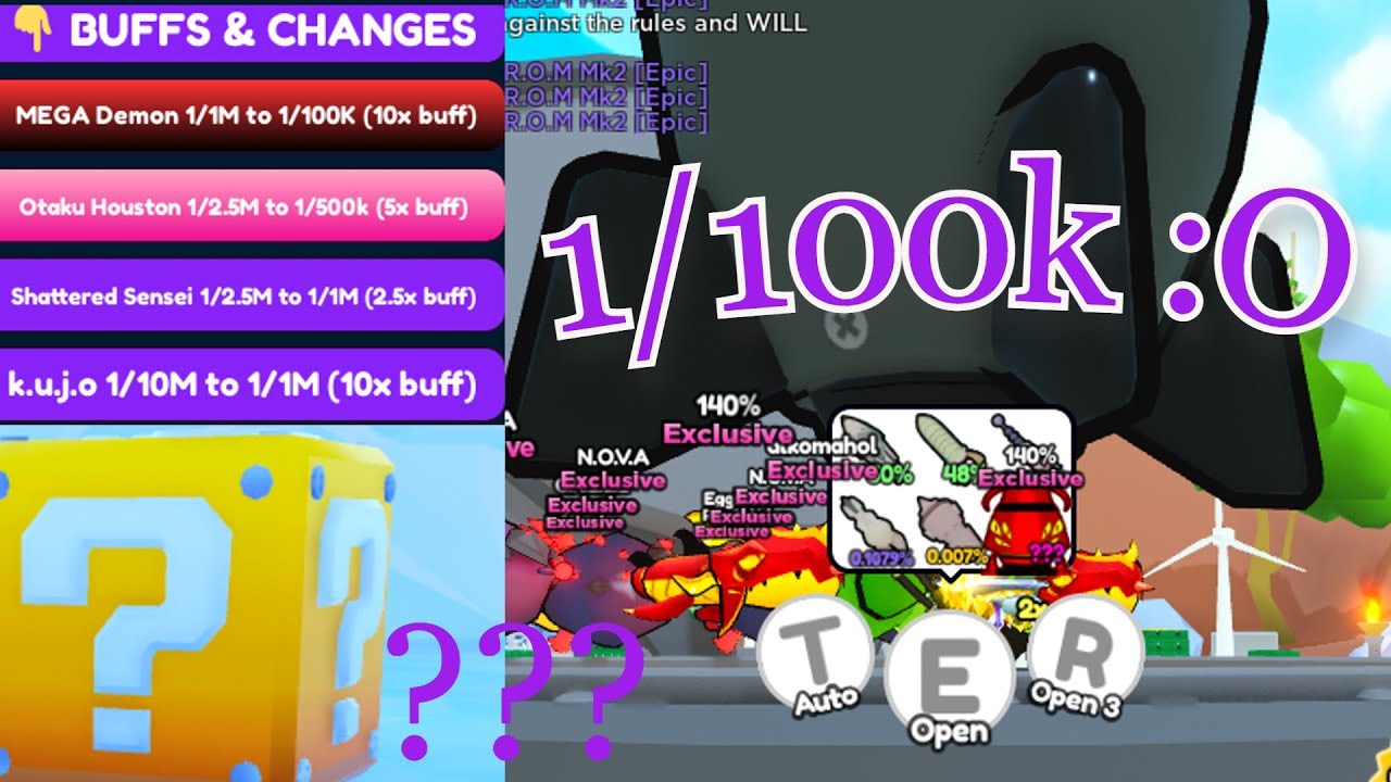 New Lucky Blocks and Lots Of Op BuFFs in Nuke Simulator - YouTube