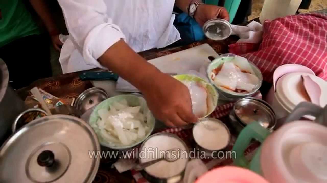 Tibetan-style laping (spicy cold jelly noodle) - YouTube