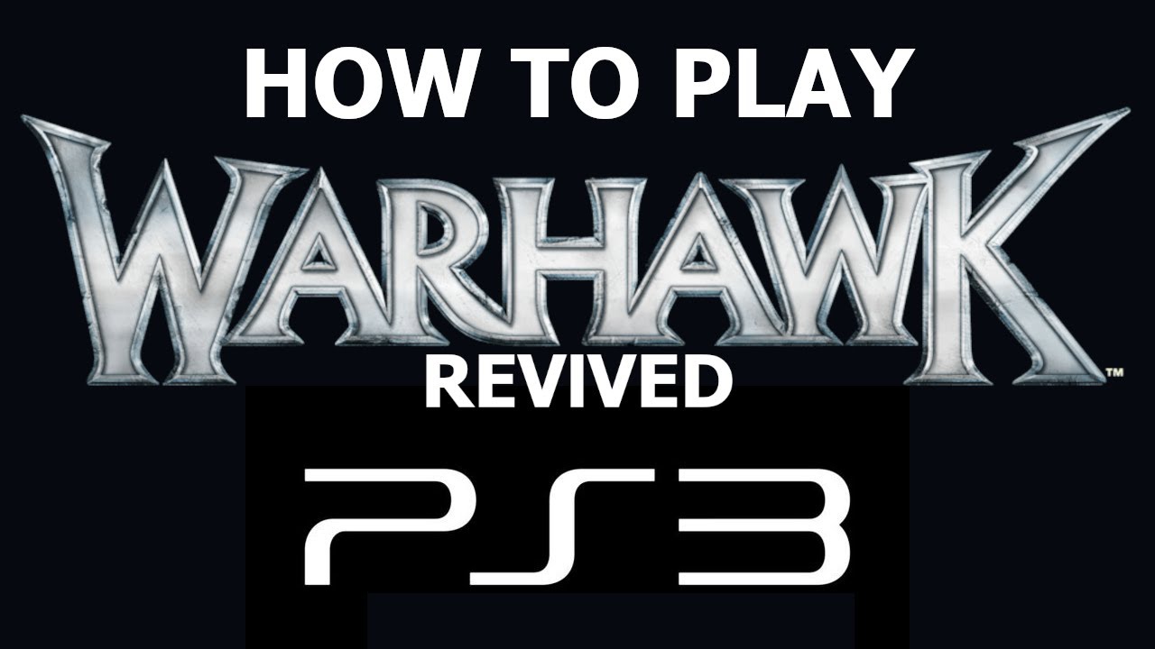 How to Play Warhawk Revived on PS3 - YouTube