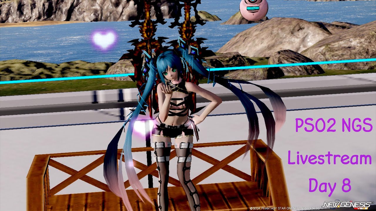 Pso2 LIVE day 8 - YouTube