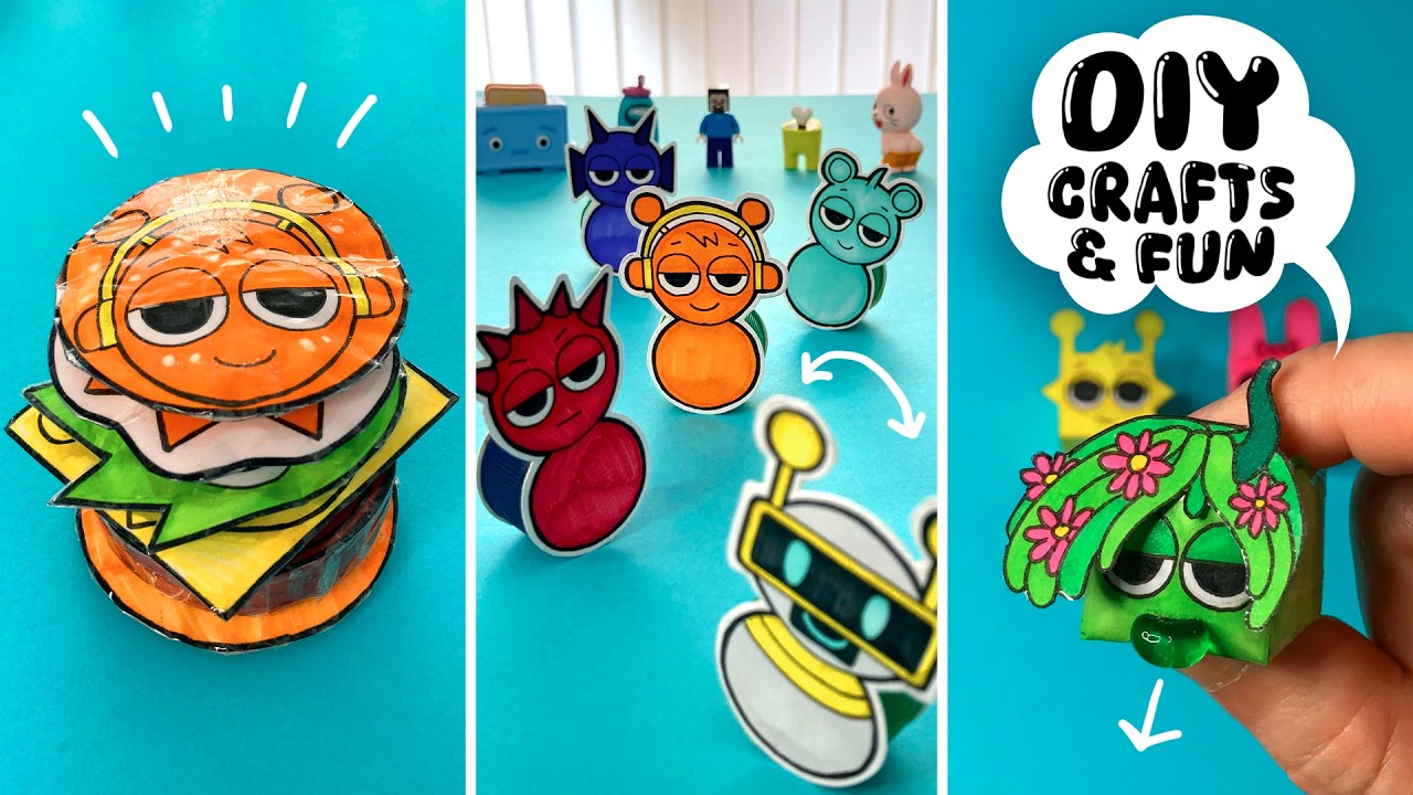 13 AMAZING Incredibox Sprunki DIY Crafts You Need To Try - YouTube