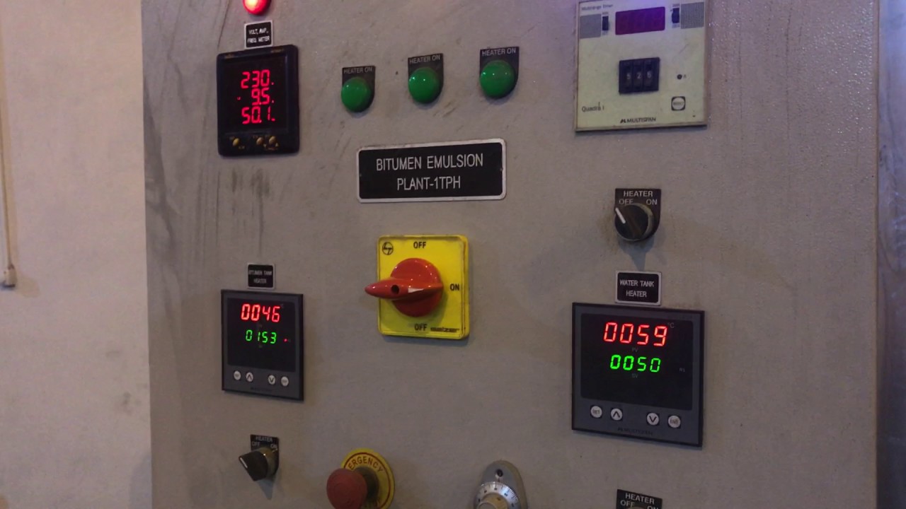 Portable Bitumen Emulsion Plant - YouTube