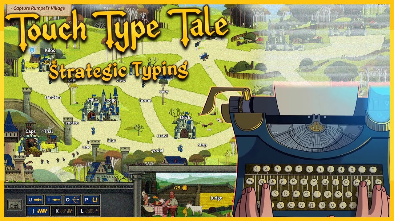 The Strategy Game Where Typing Is Your Only Weapon【 Touch Type Tale ...