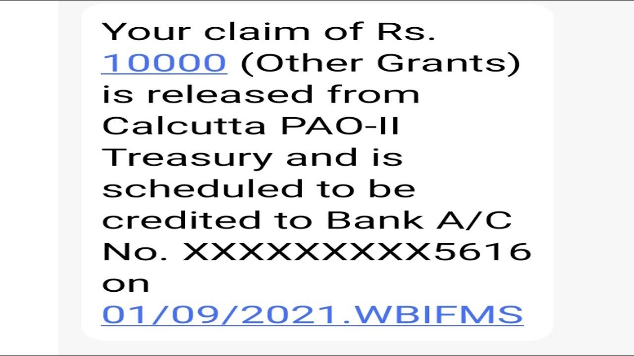 ||Rs 10000 Credited in Bank account of Student for purchase Mobile by ...