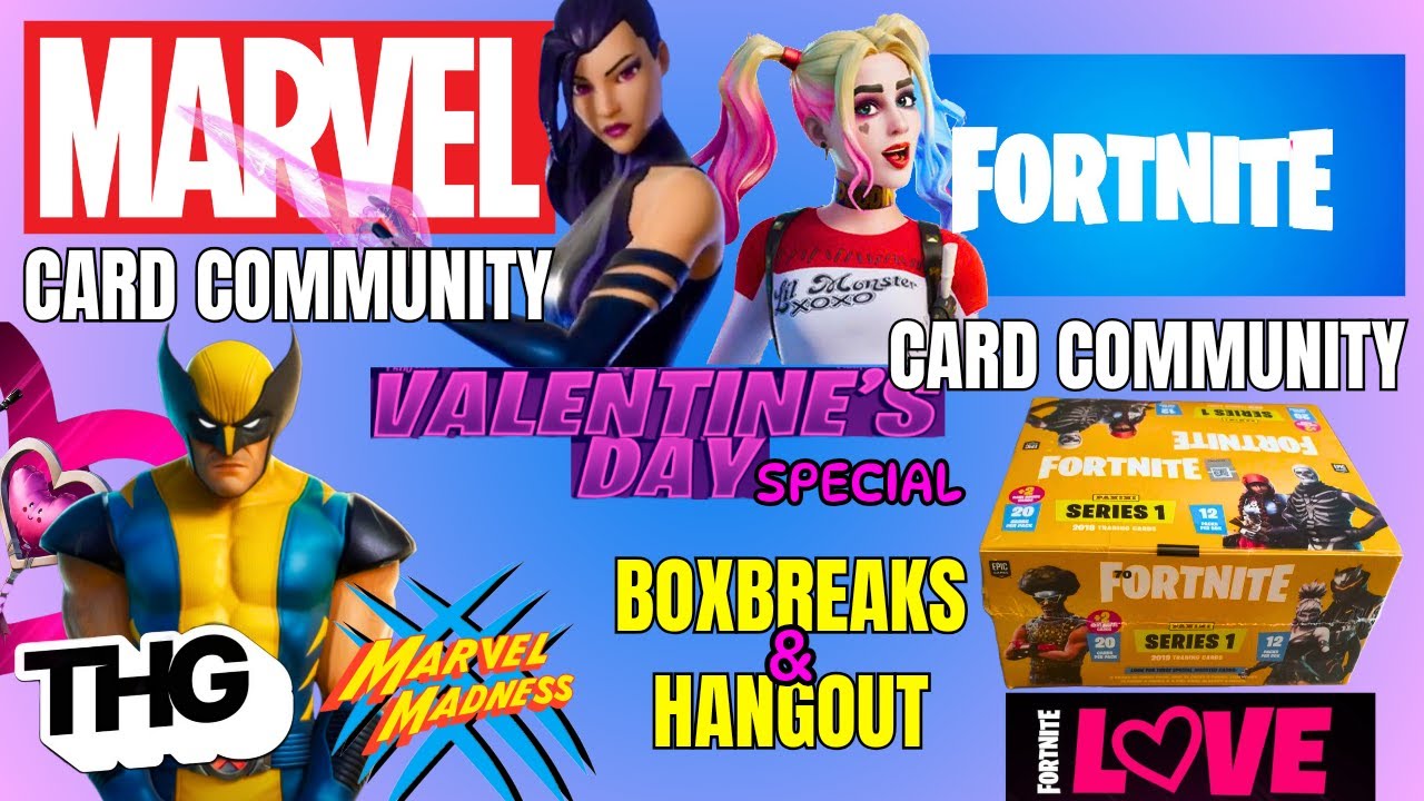 Fortnite Trading Card Community Visits the Marvel Card Community # ...