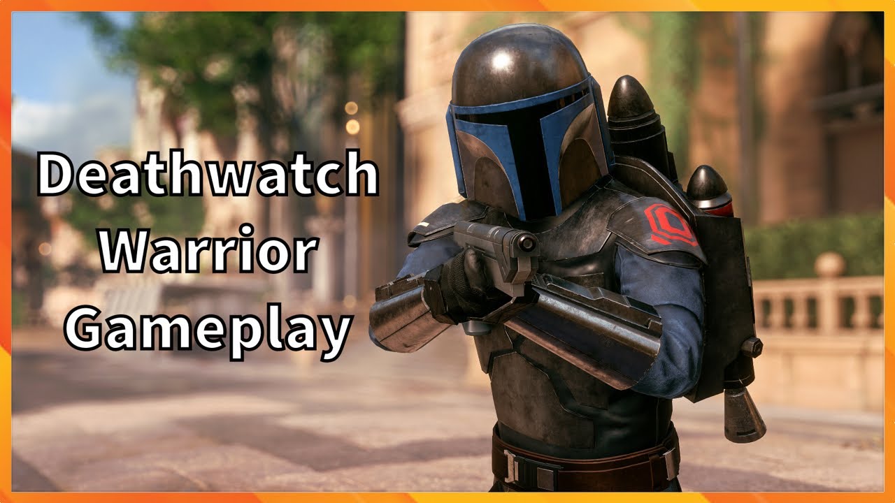 Deathwatch Warrior Gameplay Star Wars Battlefront 2 - YouTube
