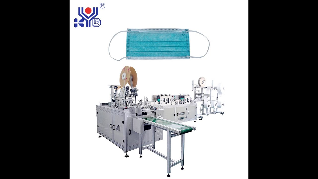 Automatic Face Mask Machine(One plus One) - YouTube