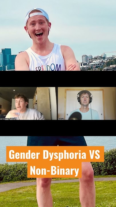 What is the difference between gender dysphoria and being non-binary? #shorts - YouTube