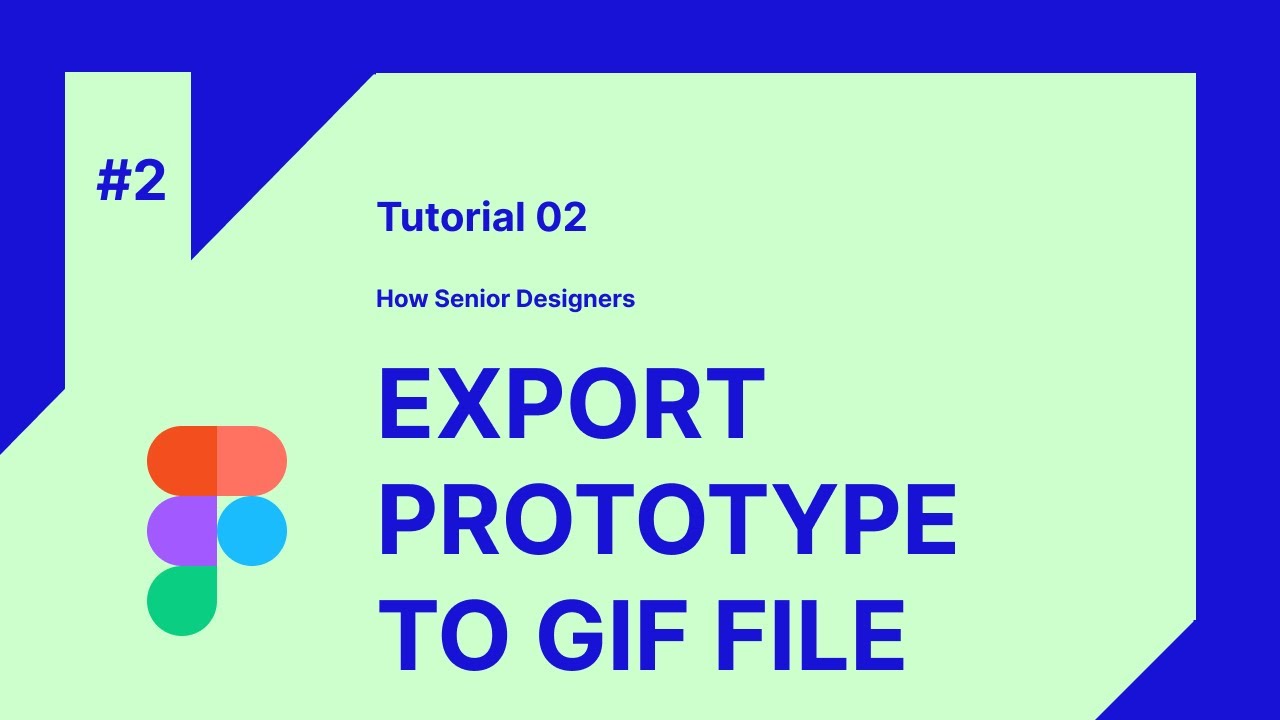 Export prototype to GIF file in 1 Minute | Figma Tutorial 02 (Export to ...