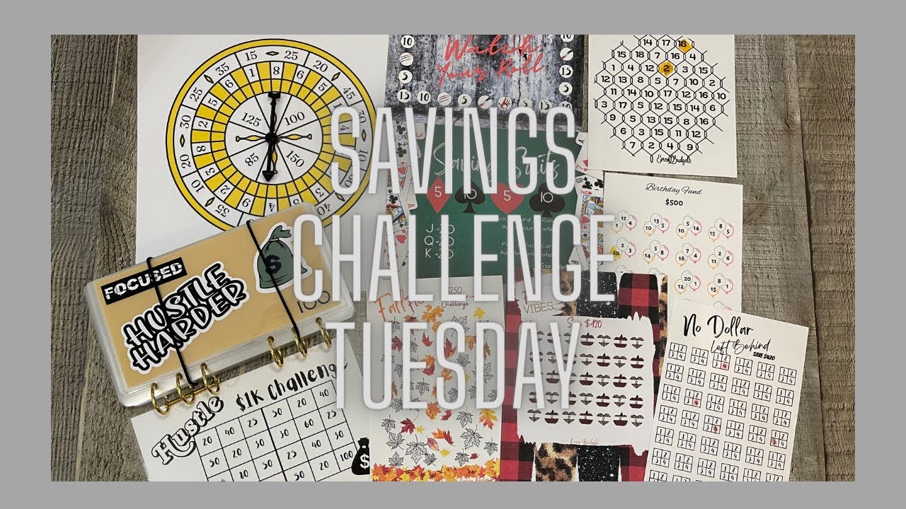 Savings Challenge Tuesday! - Added 4 More Challenges! - September 2022 ...