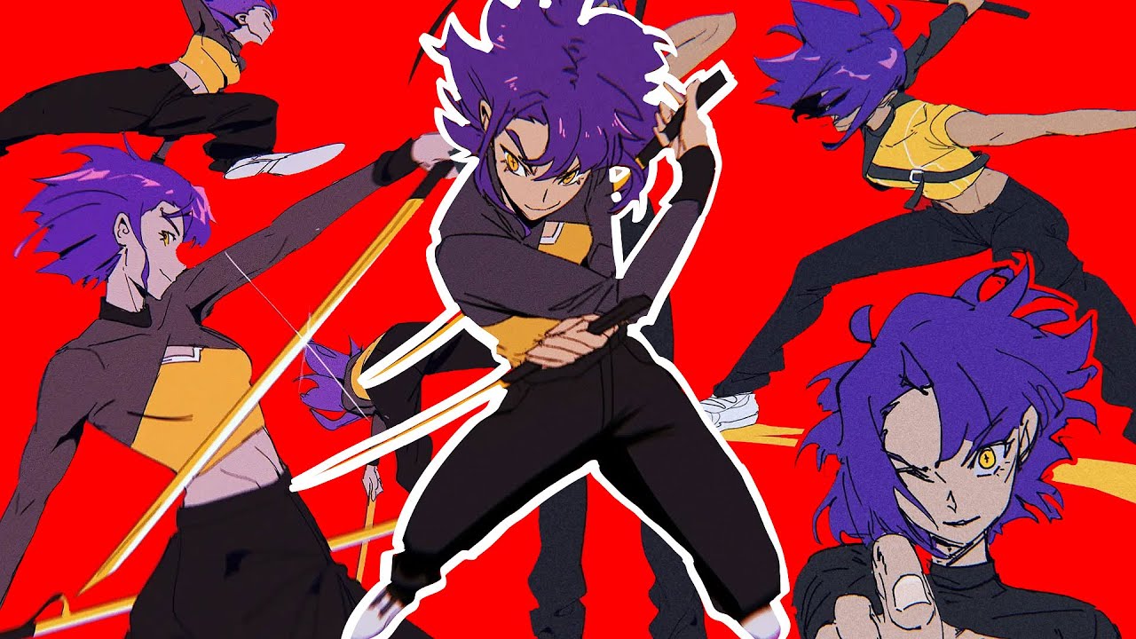 Adding DYNAMIC ACTION to Your Character Art【Alaine Baybayan】Art Review ...