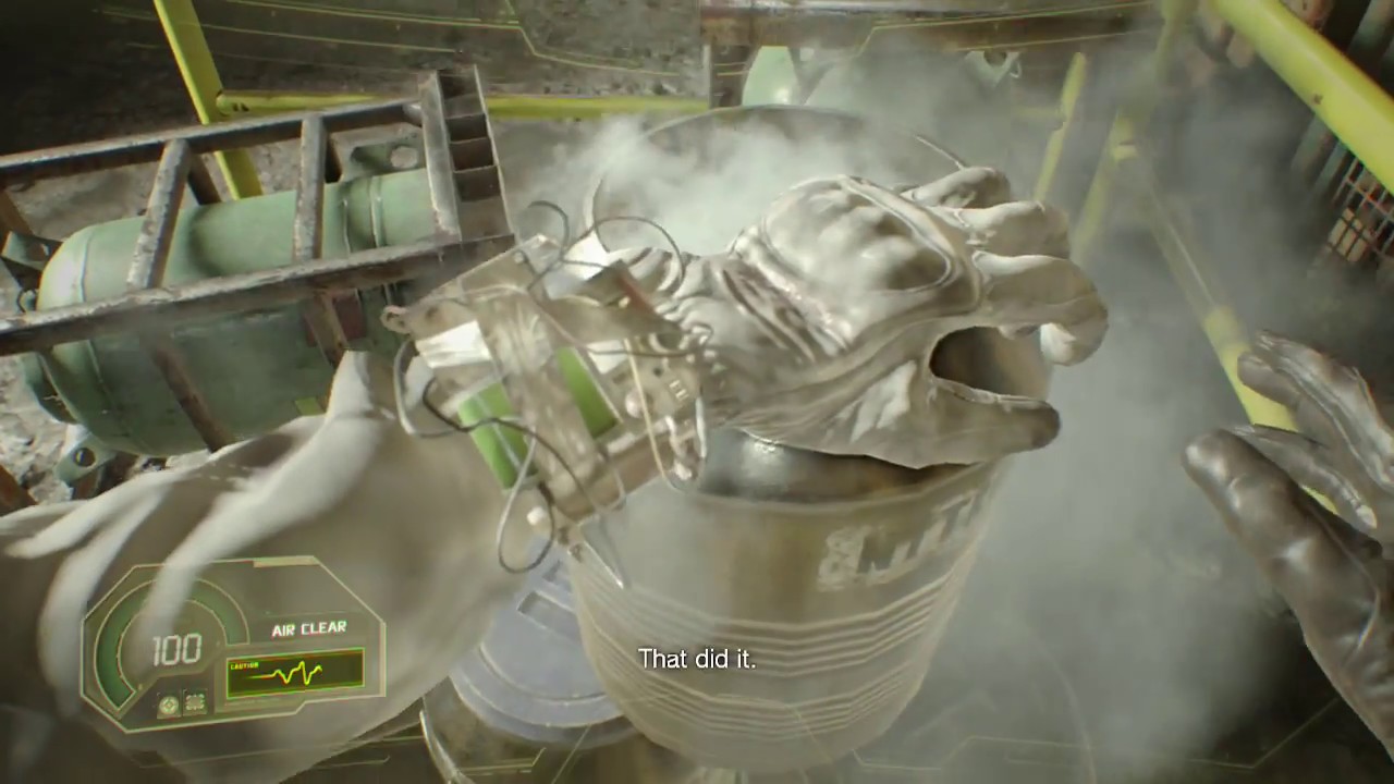 Resident Evil 7 Not A Hero Find Liquid Nitrogen - YouTube