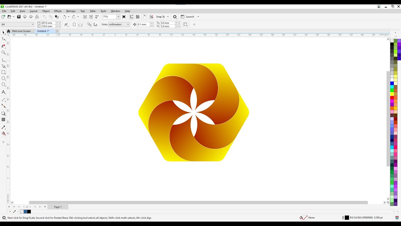 CorelDraw Logo Design Tutorial | Logo For Beginners | Logo design - YouTube