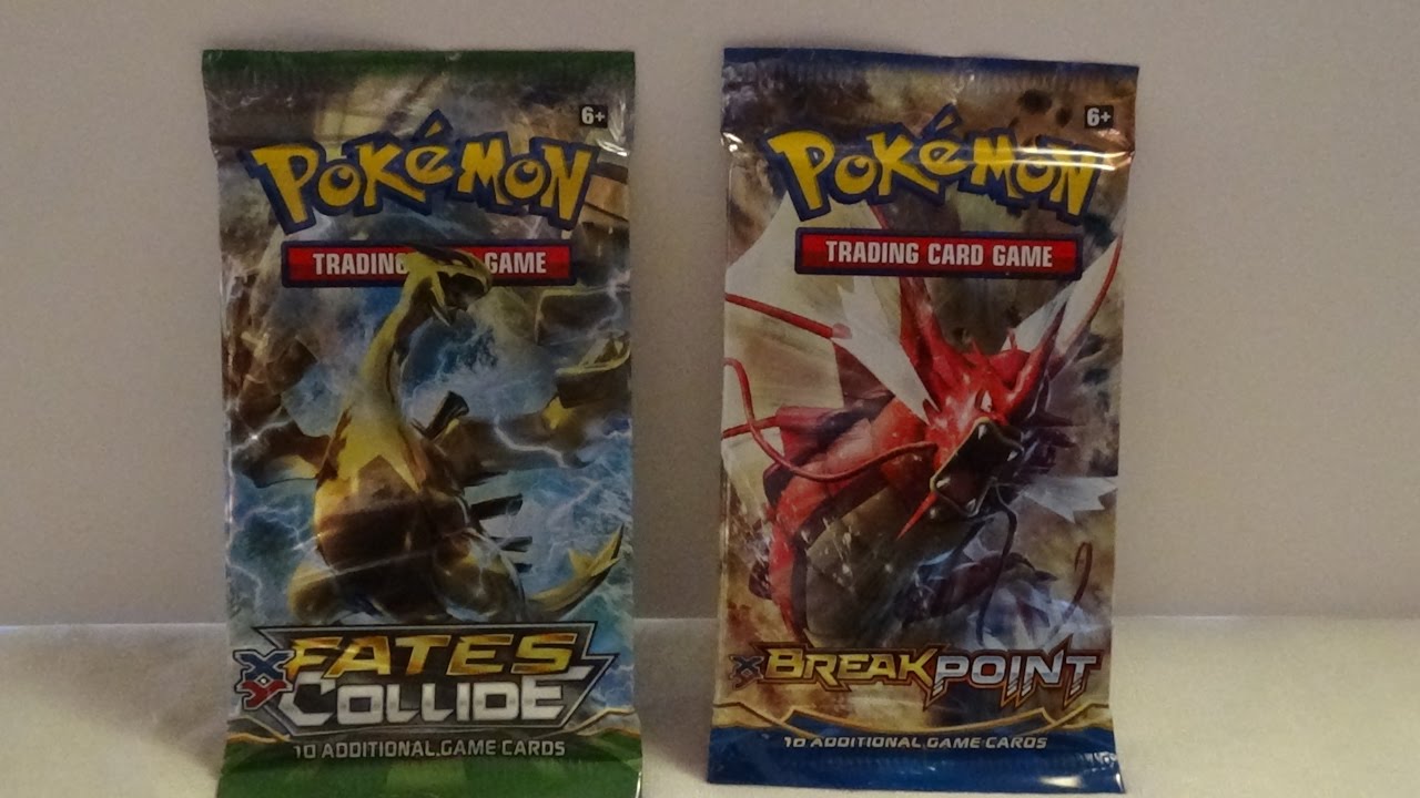 Pokémon Cards Opening - Fates Collide, Break Point - YouTube