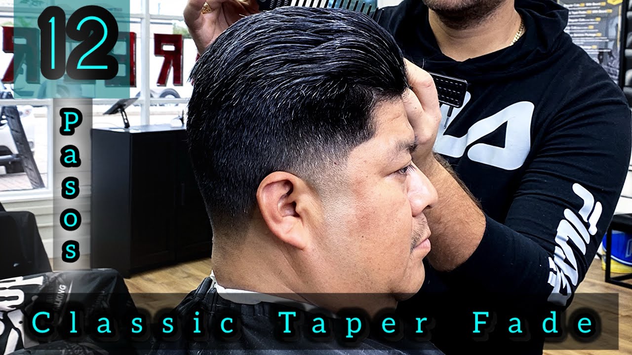 Corte de pelo taper fade-blowout. Como hacer un Taper fade? Aprende en 12 pasos . - YouTube