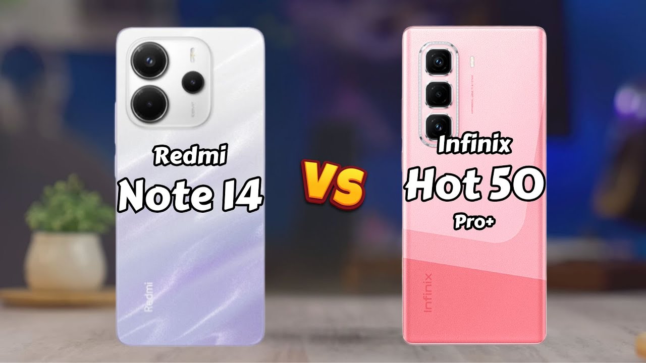 Redmi Note 14 vs Infinix Hot 50 Pro Plus - YouTube