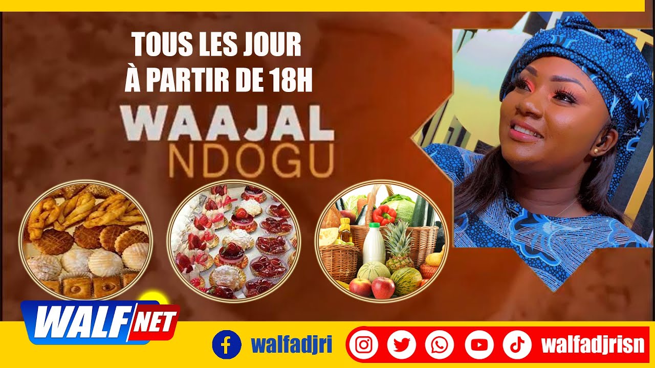 [RAMADAN 2024] WADIAL NDOGOU AVEC LALA DIOP DU 20\03\2024 SUR WALF TV ...