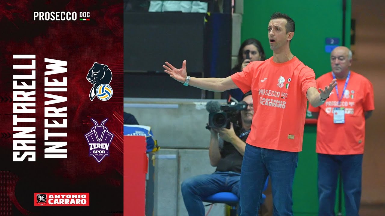 COACH SANTARELLI ANALYZES THE 3-2 CHAMPIONS LEAGUE THRILLER VS ANKARA ...
