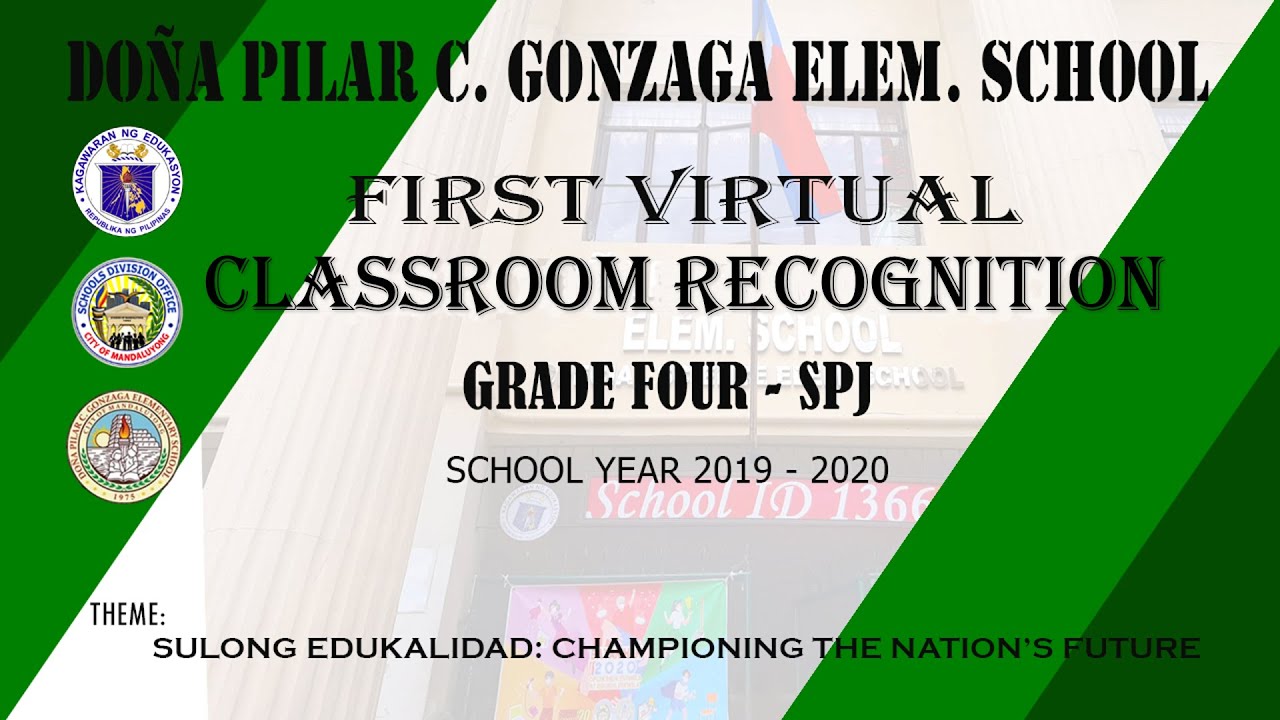 Grade 4 - SPJ First Virtual Classroom Recognition - YouTube