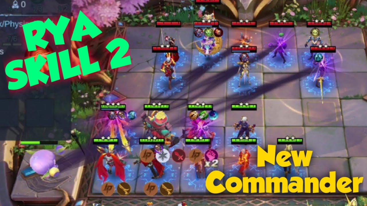CARA MAIN RYA SKILL 2 -- BISA STUN HERO MUSUH -- COMMANDER BARU MAGIC ...
