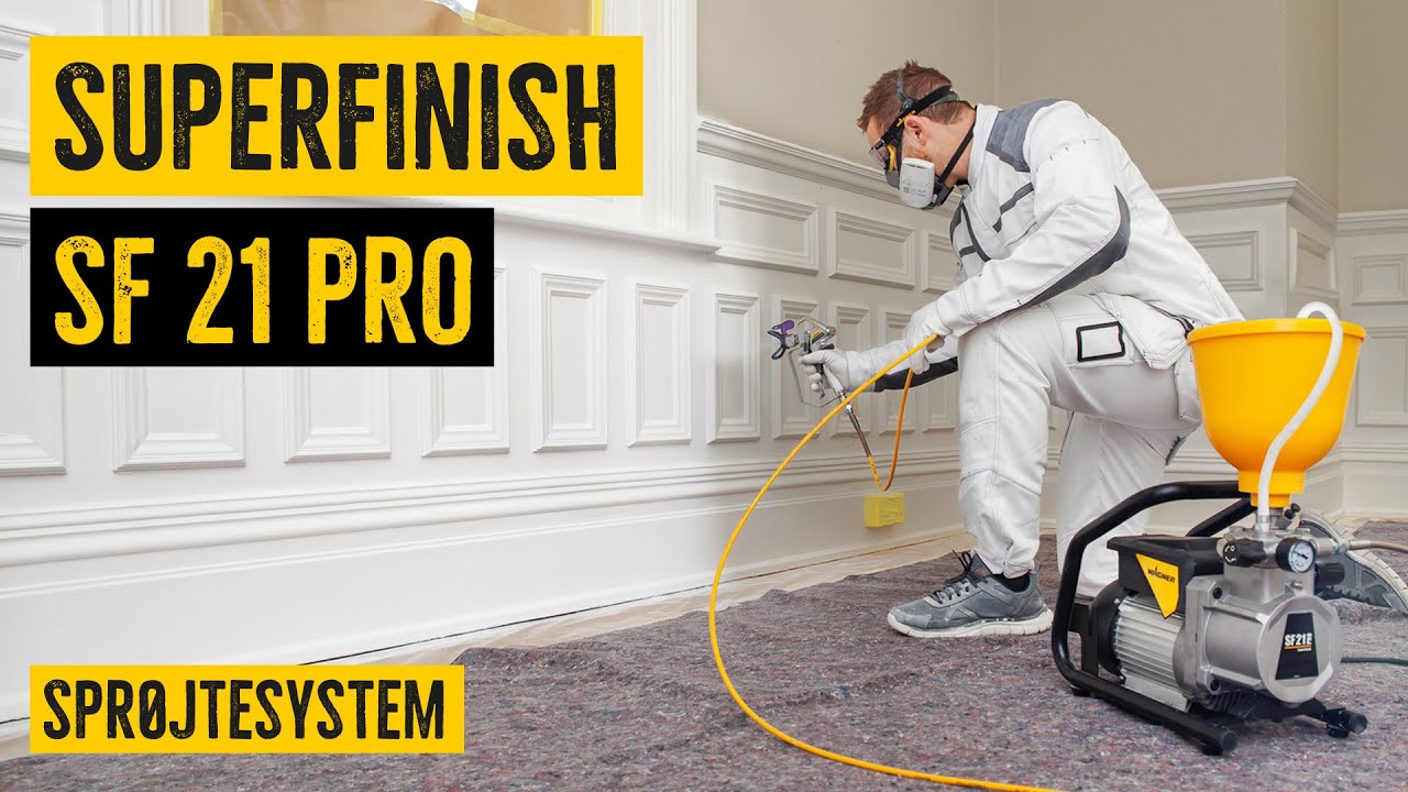 SuperFinish SF 21 Pro - Den mindste WAGNER-membranpumpe | WAGNER - YouTube