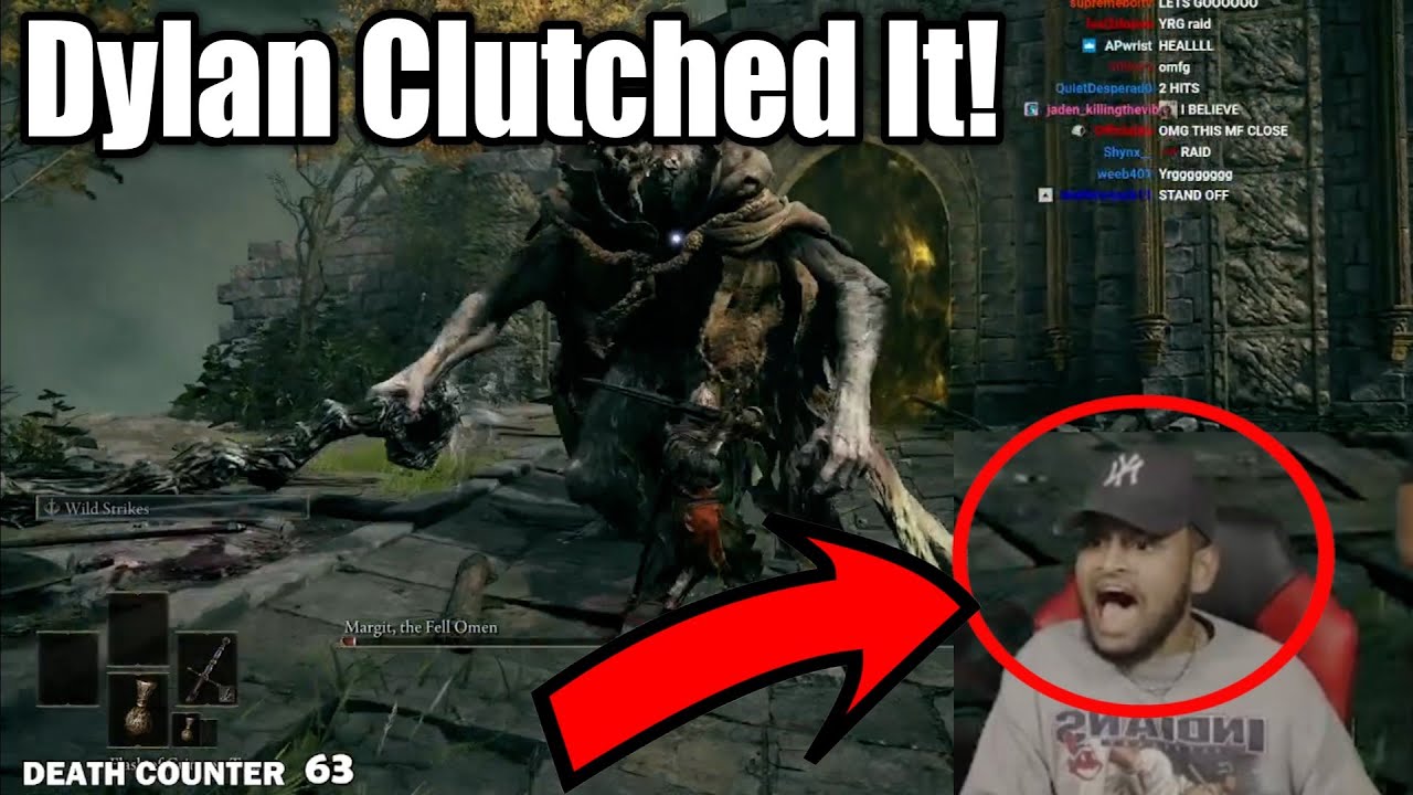 RDCWORLD1 DYLAN BEATS THE SECOND BOSS IN ELDEN RING (CLUTCH) - YouTube