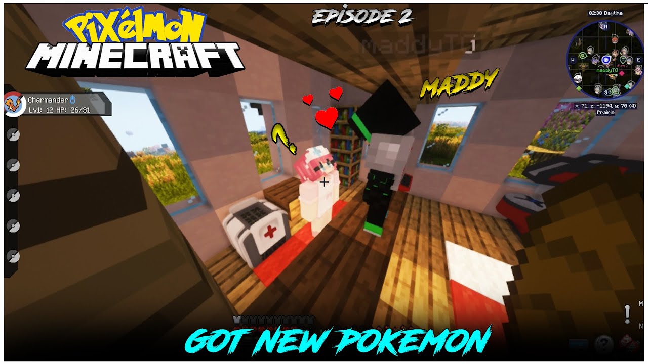 Again Battle Starts | Minecraft Pixelmon Episode - 2 | Multiplayer With ...