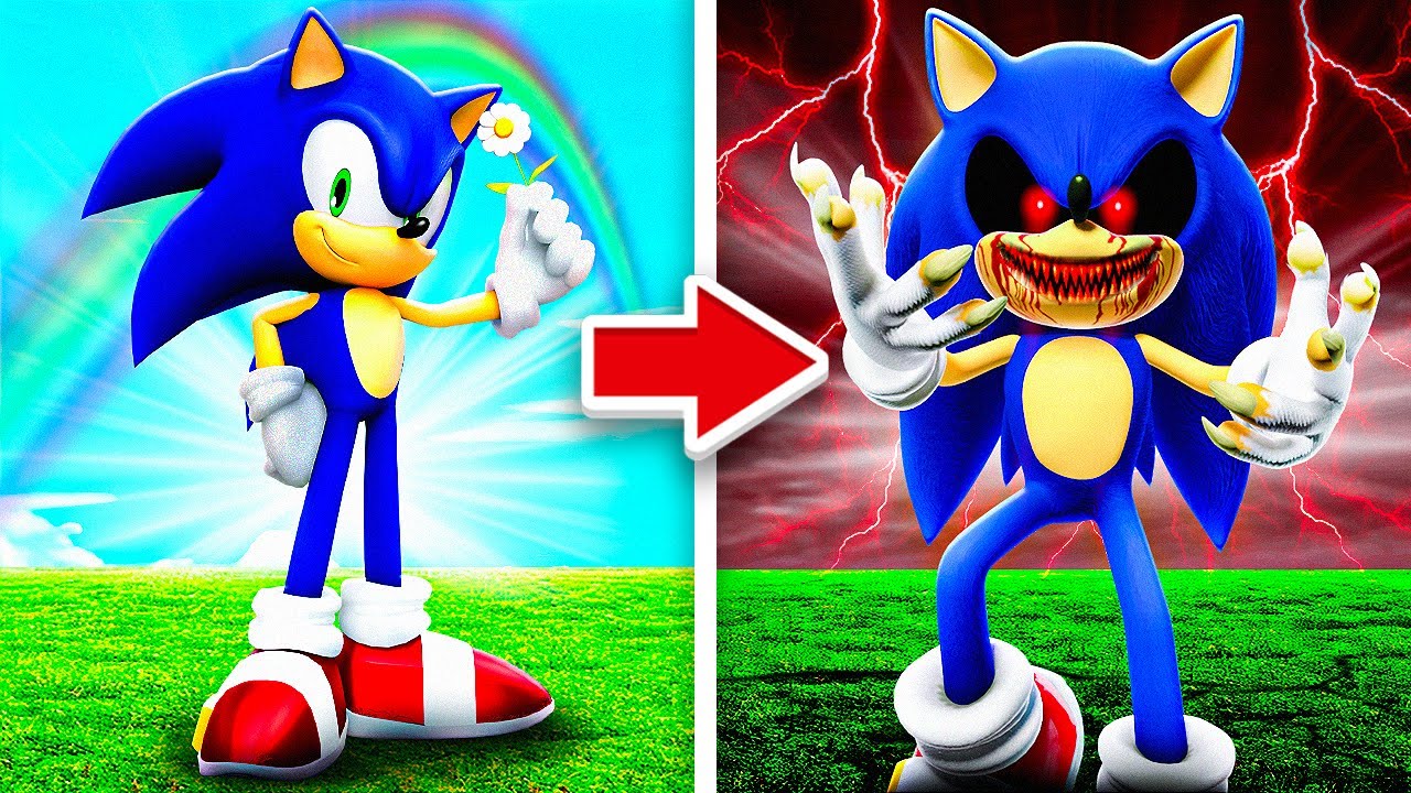 Turning Sonic Into EVIL SONIC In GTA 5! - YouTube