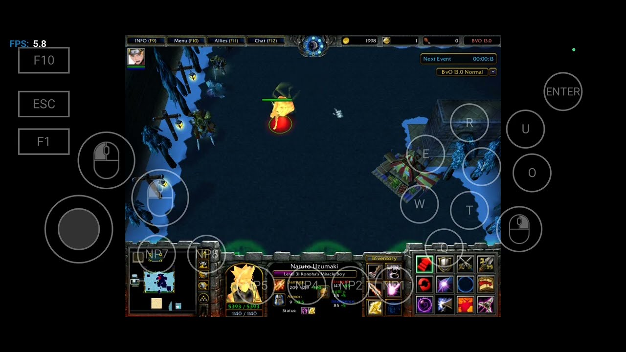 Bleach Vs One Piece Latest Dota 1 Map Using Winlator | G88 Specs ...