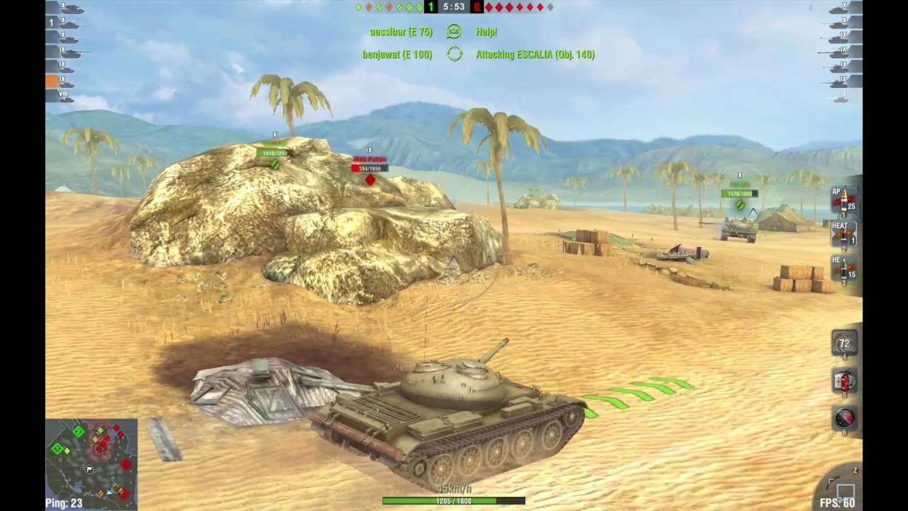 WoTBlitz [SMRT] T-54 Platoon - Mirage - YouTube