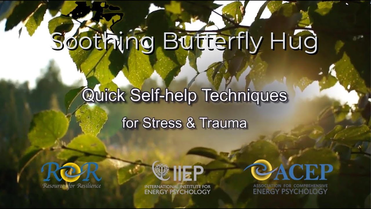 Soothing Butterfly Hug - YouTube
