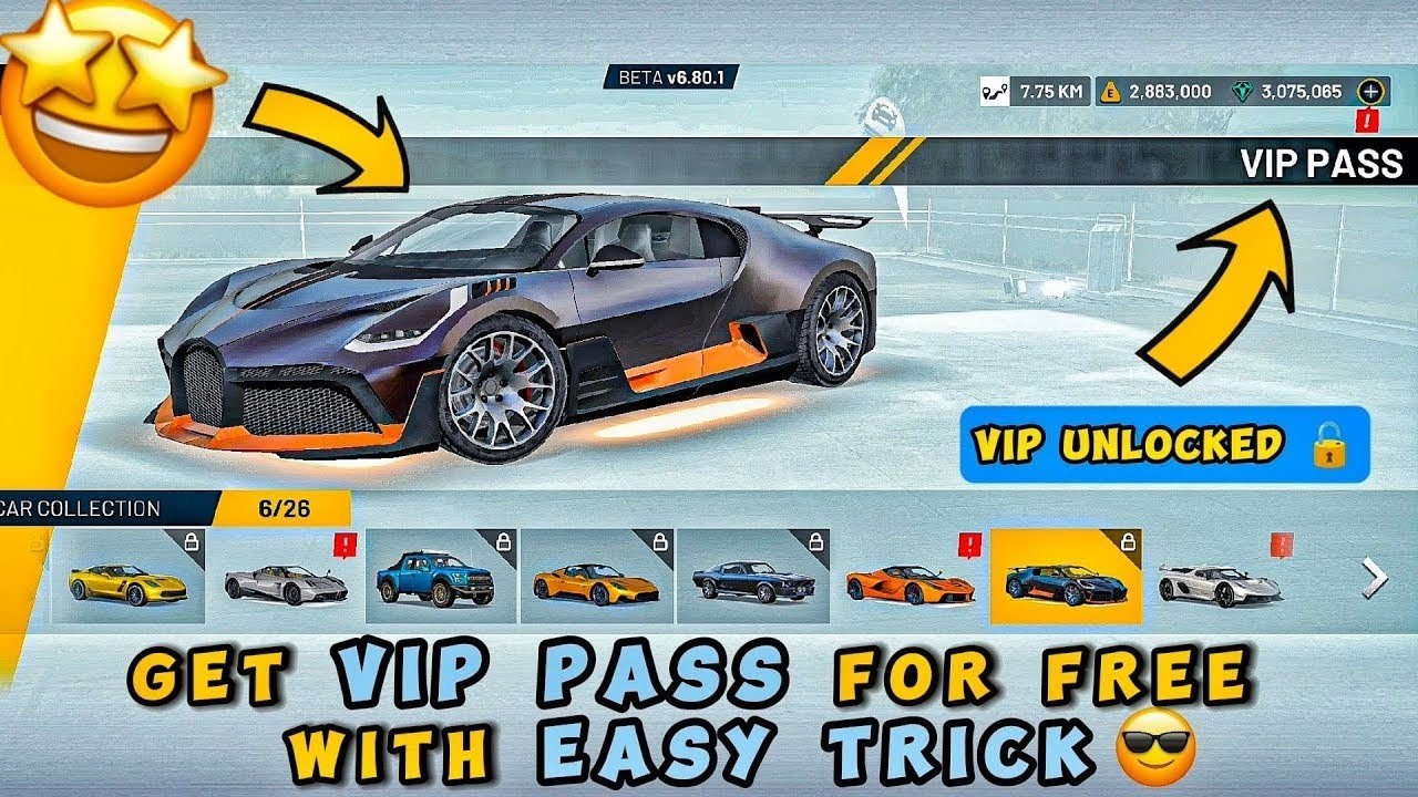 VIP Pass Unlocked 😁 | Vip Unlocked With Easy Trick For Free 🤩| Extreme ...
