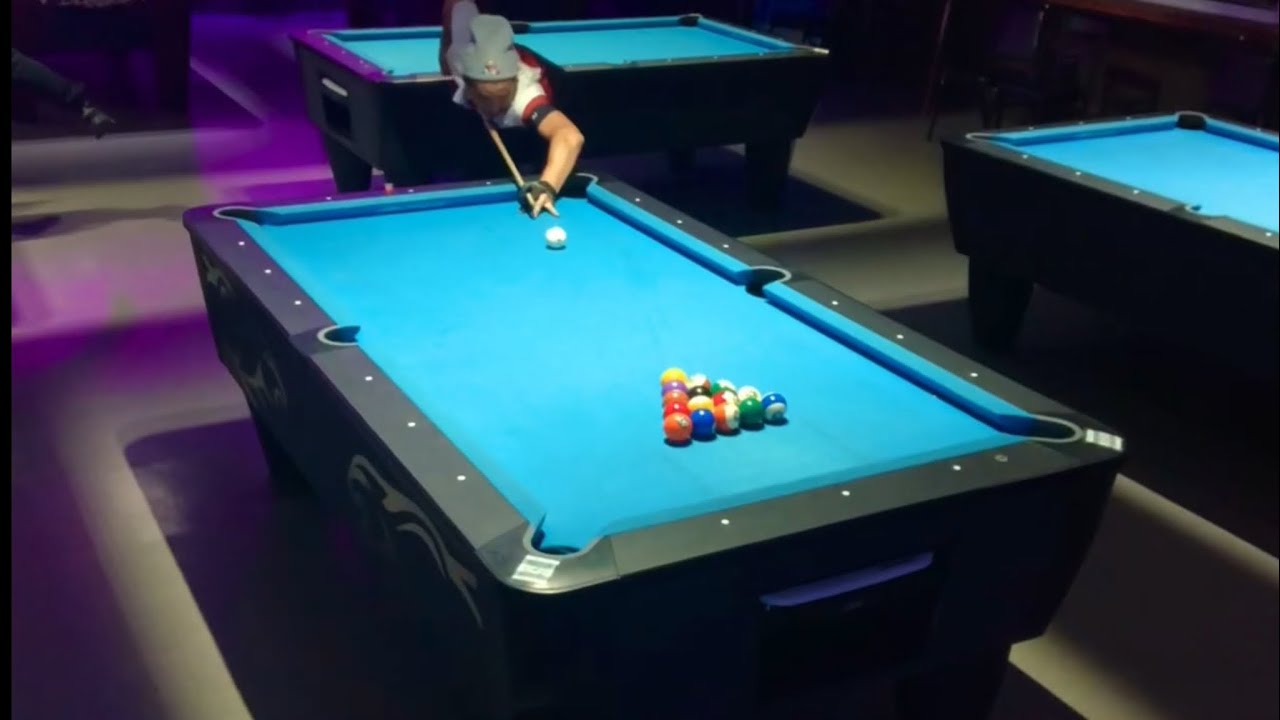 Ultimate 8 Ball Break & Run on 7” Predator Table at Good Times ...