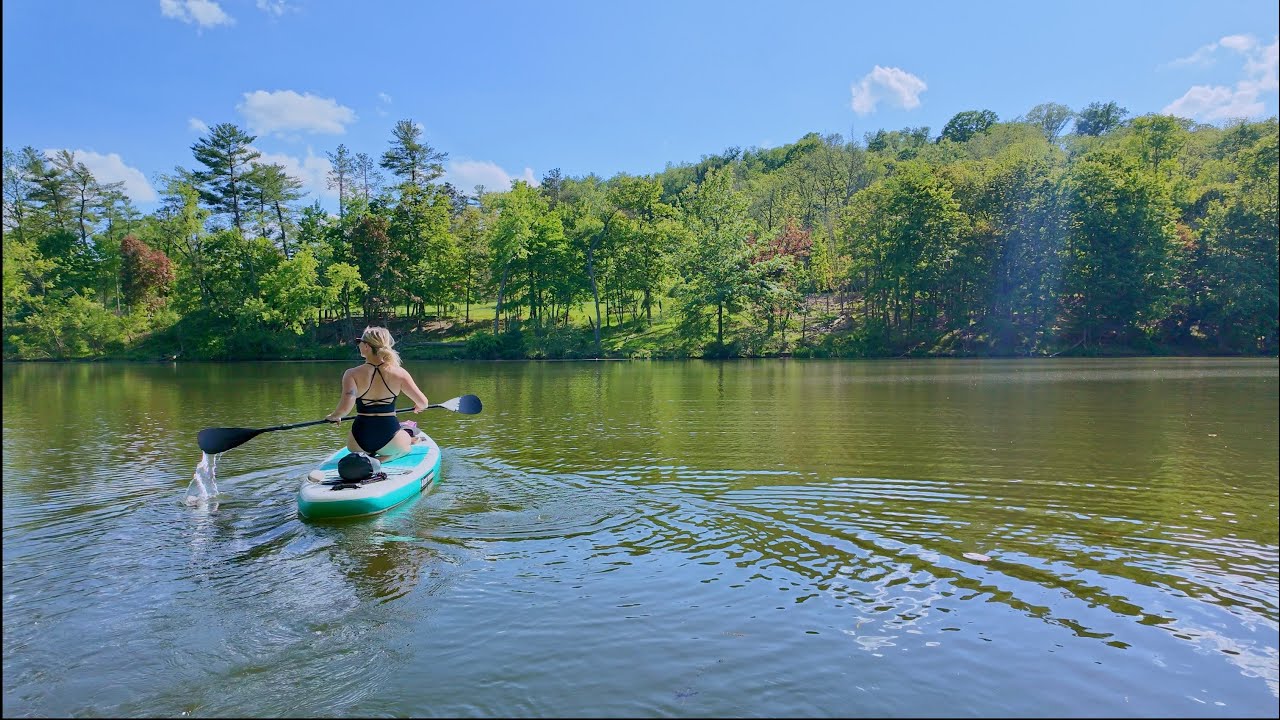 first paddleboard of the season + everything you need to start - YouTube