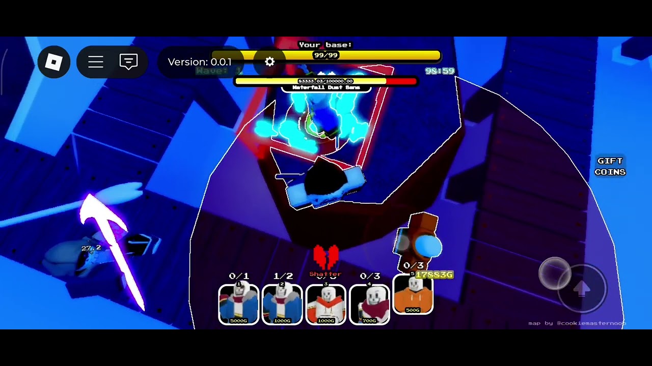 I solo (Dust Sans) all papyrus tower only in Undertale Timeline ...