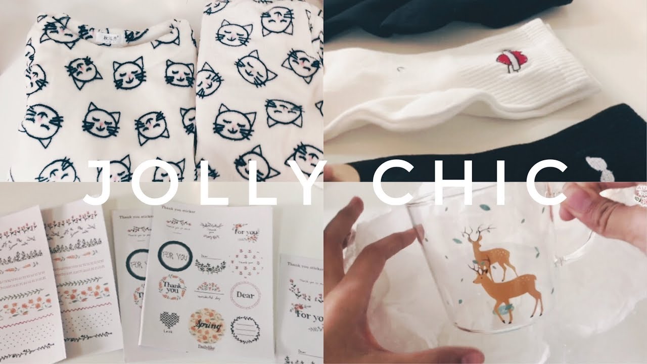 مشترياتي من جولي شيك | jollychic haul - YouTube