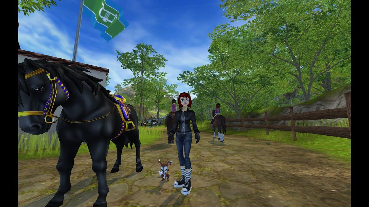 Star stable online WALKING PET! - YouTube