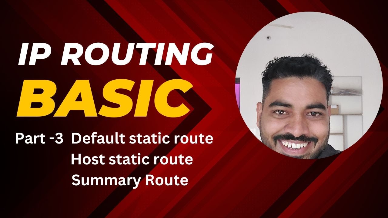 IP Routing concept and configuration - Part 3 | CCNA 300-201 - YouTube