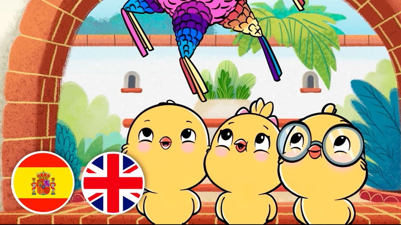 Piñata Time-Dale, dale, dale 🎶 Canta en Español e Inglés | Canticos ...