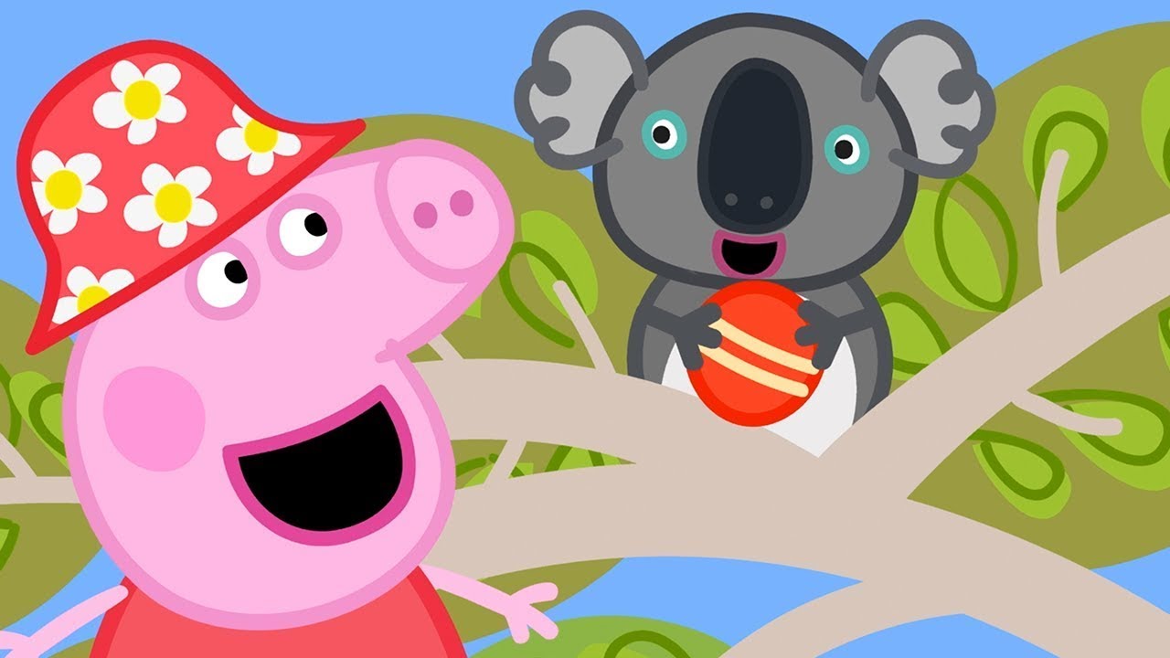 Peppa Pig Français 🐨 Le Koala, L'animal Le Plus Mignon Que Peppa Pig ...