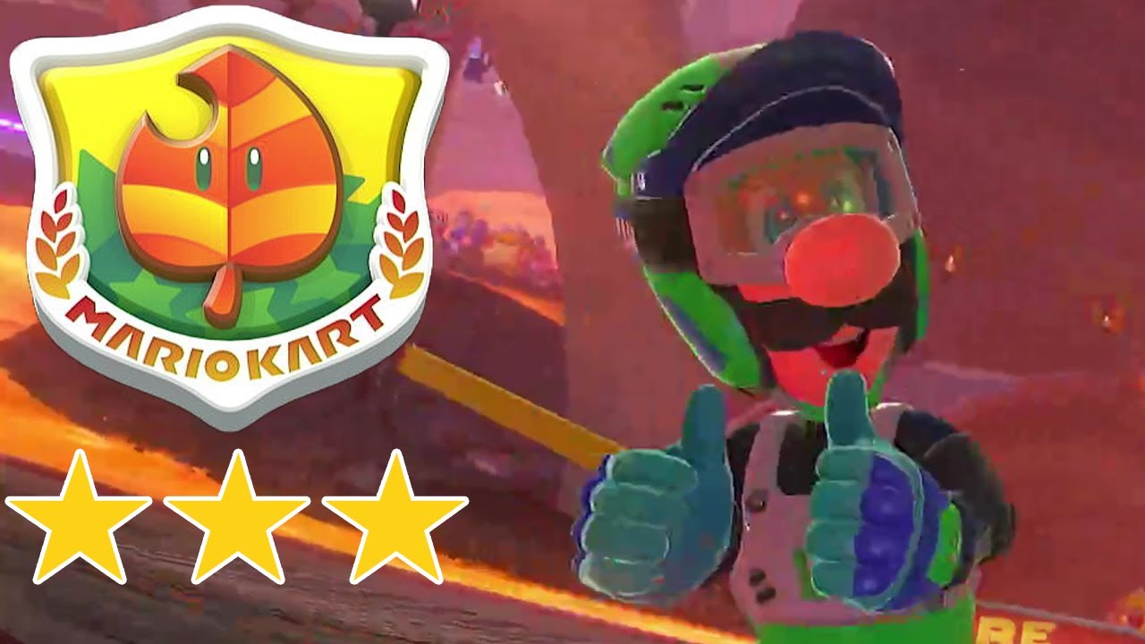 Mario Kart World - Leaf Cup Grand Prix 150cc 3 Stars (Luigi Gameplay ...