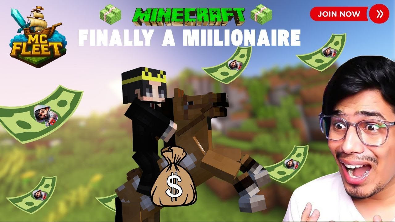 I Became A Millionaire In McFleet Server ! McFleet Public Smp ...