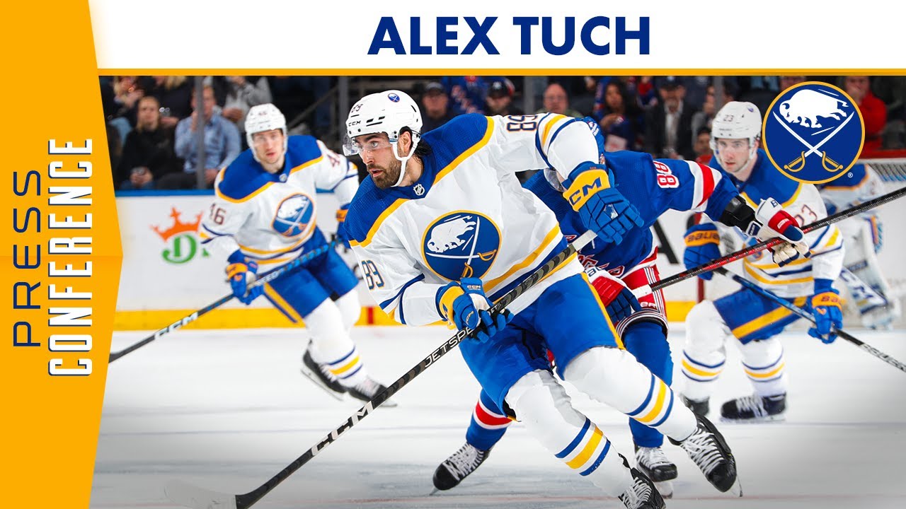 "We're Still Working...We're Still Pushing..." | Alex Tuch After Win ...