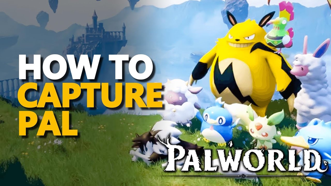 How to capture Pal Palworld - YouTube