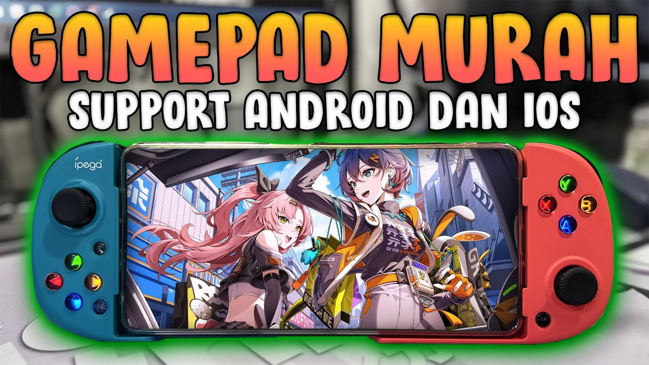 🎮 GAMEPAD MURAH ANDROID, IPHONE, DAN SEMUA EMULATOR | IPEGA 9217 - YouTube