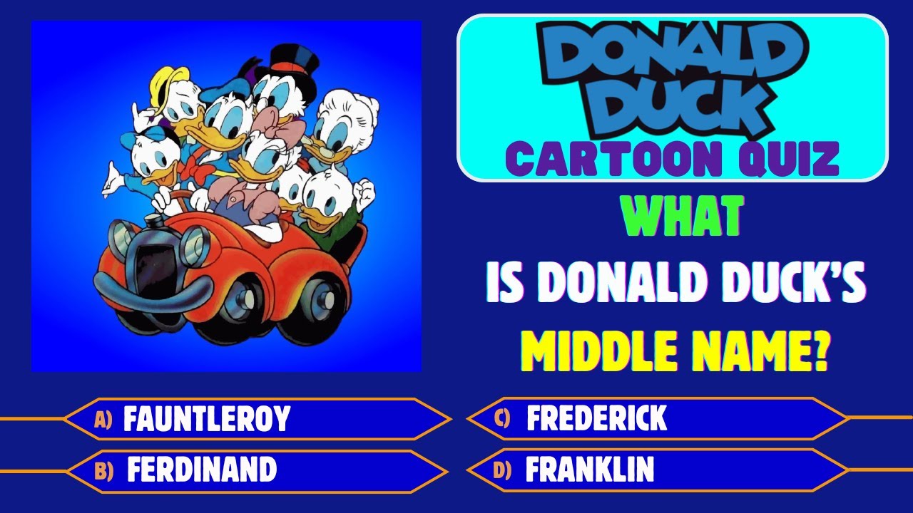 Donald Duck Cartoon | Quiz | Donald Duck 🦆 | Donald Duck Cartoons # ...