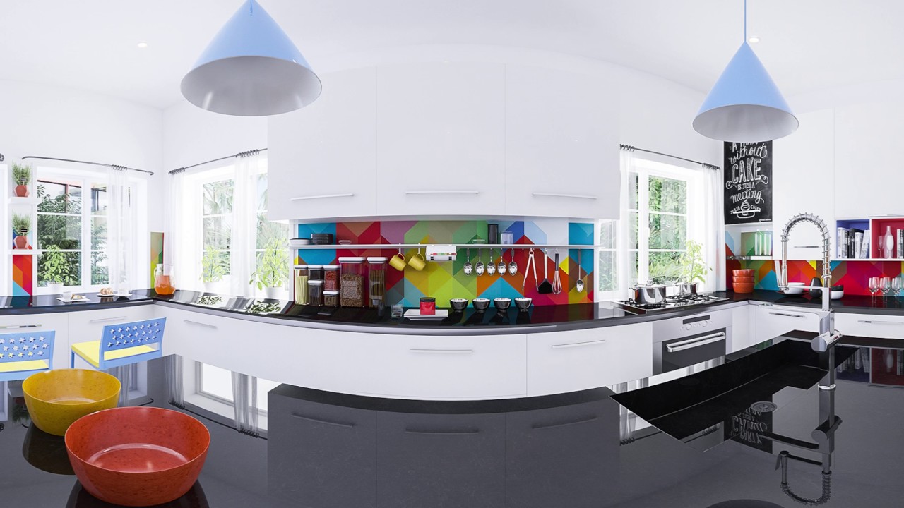 Panorama 360 VR video 4k Kitchen - YouTube