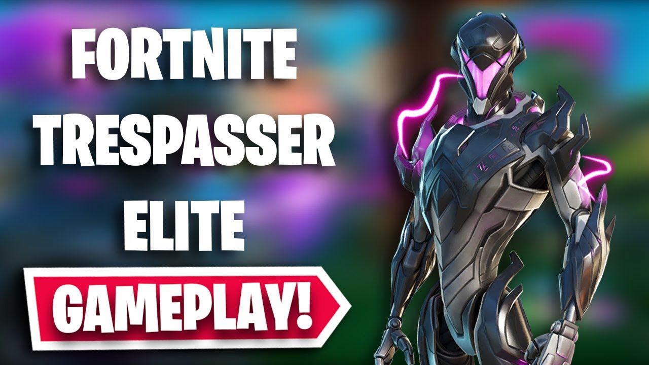 TRESPASSER ELITE Gameplay in Fortnite! (Season 7) - YouTube