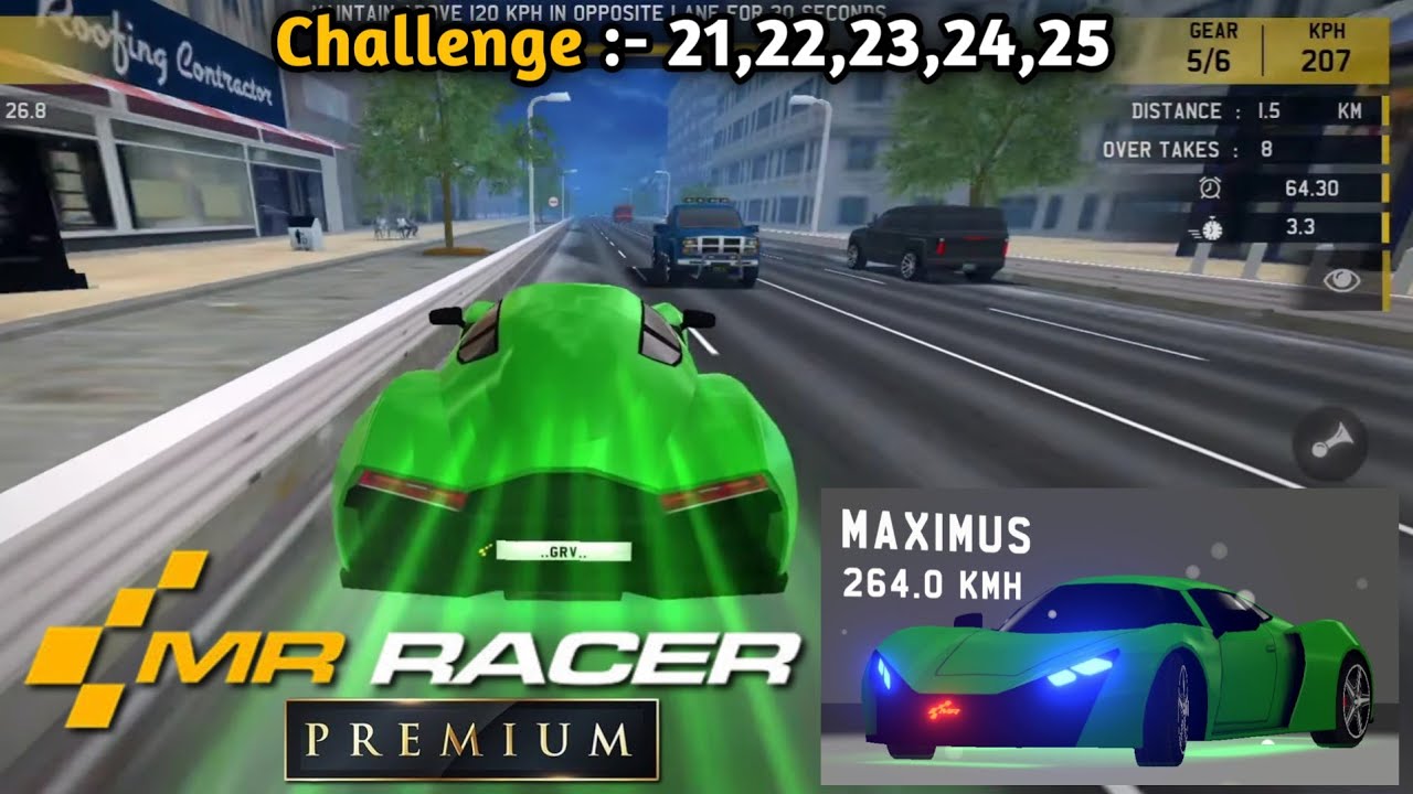 Car Racing Game | Challenge 21,22,23,24,25 | Mr Racer | Mr Racer ...